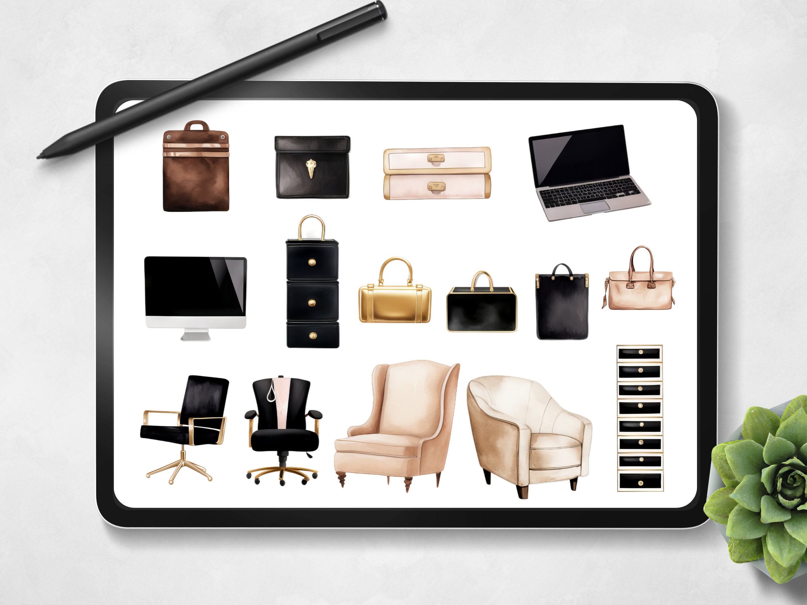 Girl Boss Digital Sticker, PNG Files of Digital Stickers, Boss Lady ...