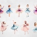 Nutcracker Princess Clipart, Winter Clip Art, Pastel Ballet Clip Art ...