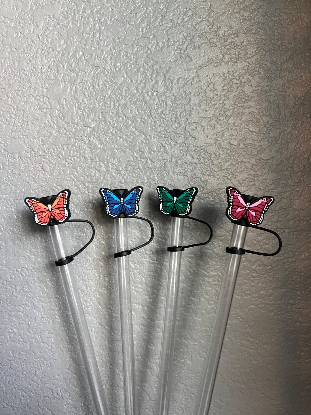 Butterfly Straw Toppers - Etsy