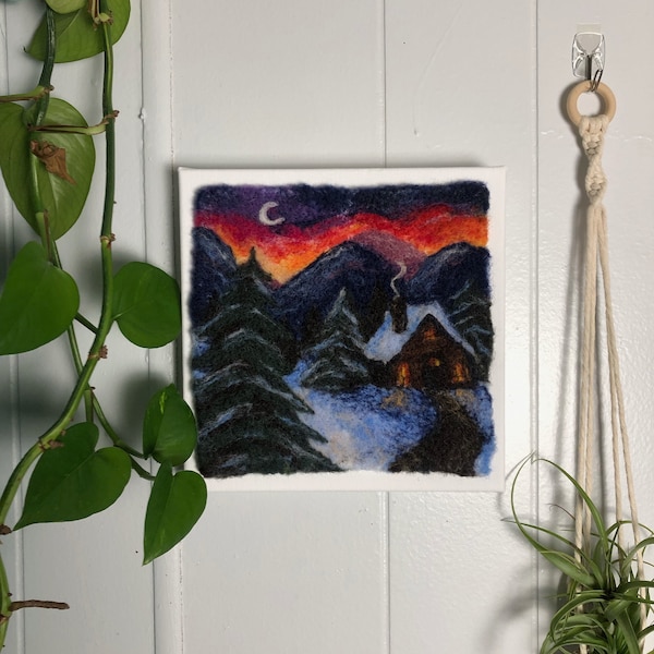 Wool Painting - Etsy
