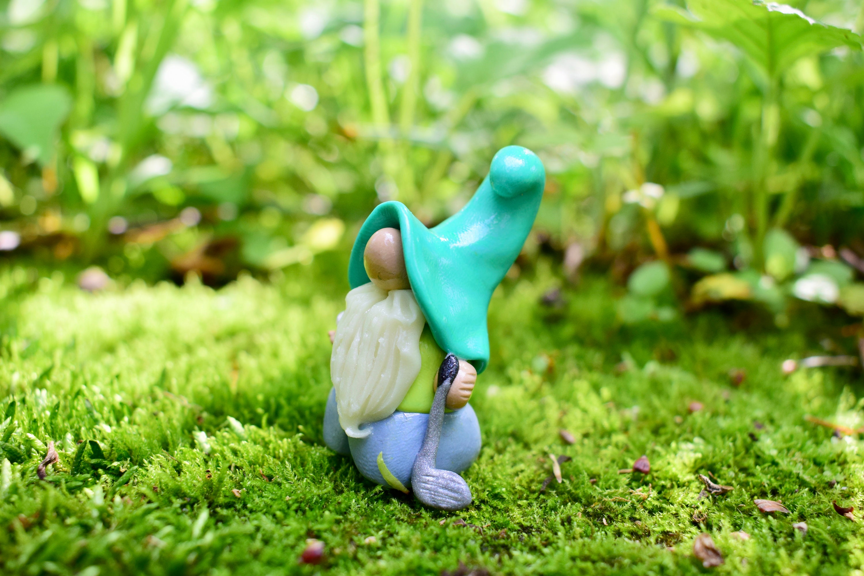 Golfing Gnome Handmade Gnome Decor Gift for Dad Cute Golfer Gnome ...