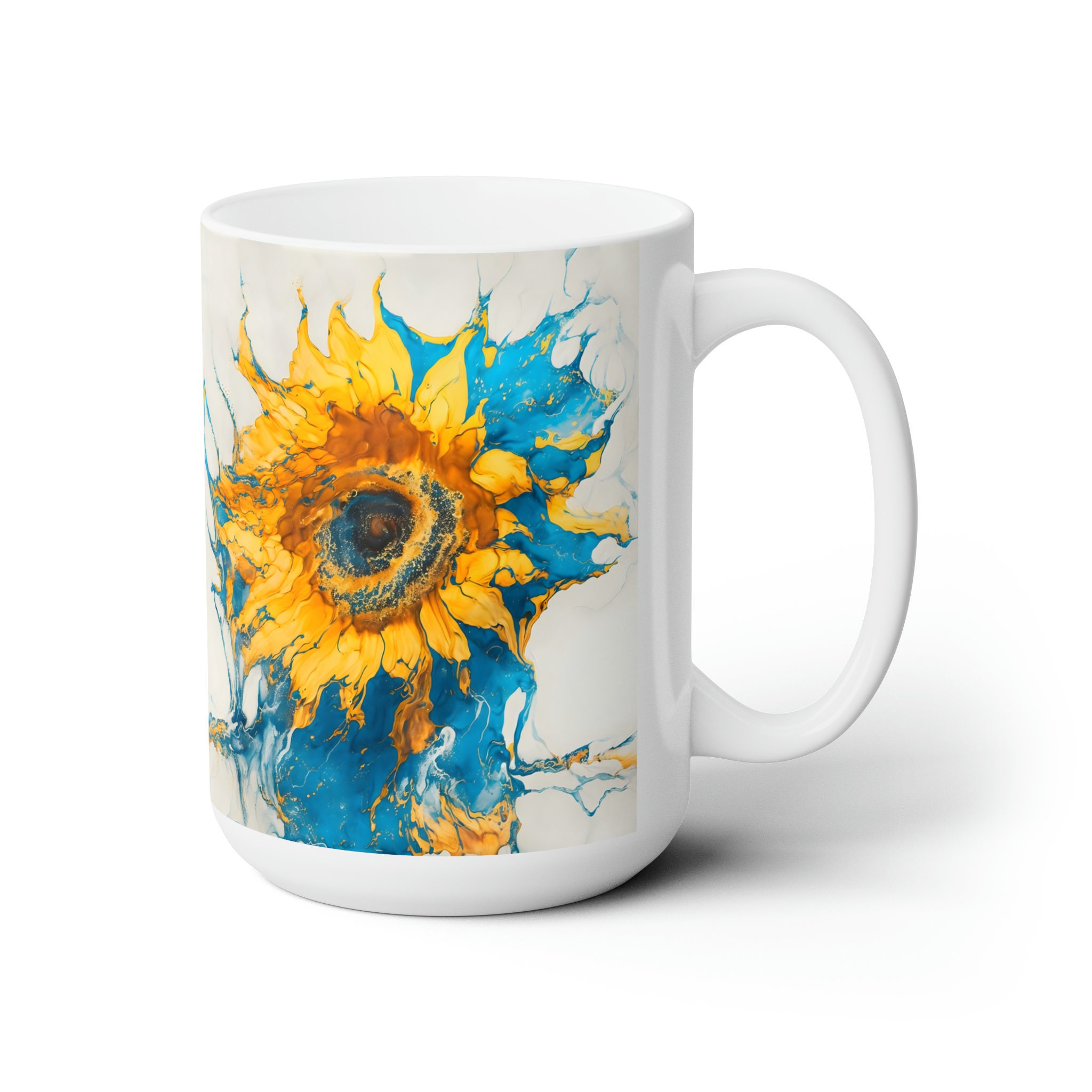 Sunflower Mug Sunflower Mug Gift Cute Sunflower Collector Mug Uplifting ...