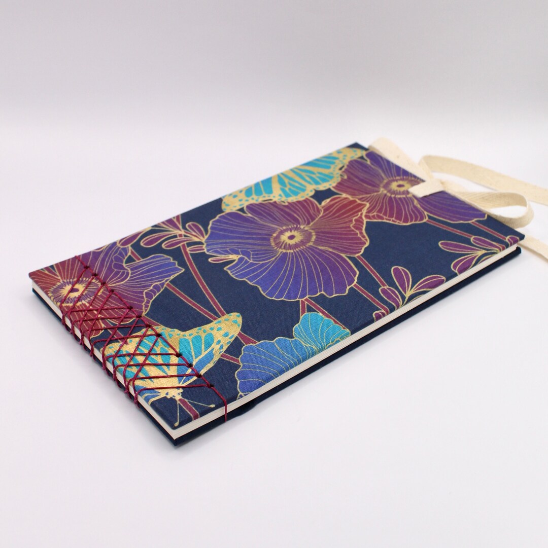 Handmade Reusable Sticker Book, Japanese Stab Binding, Sticker Storage ...