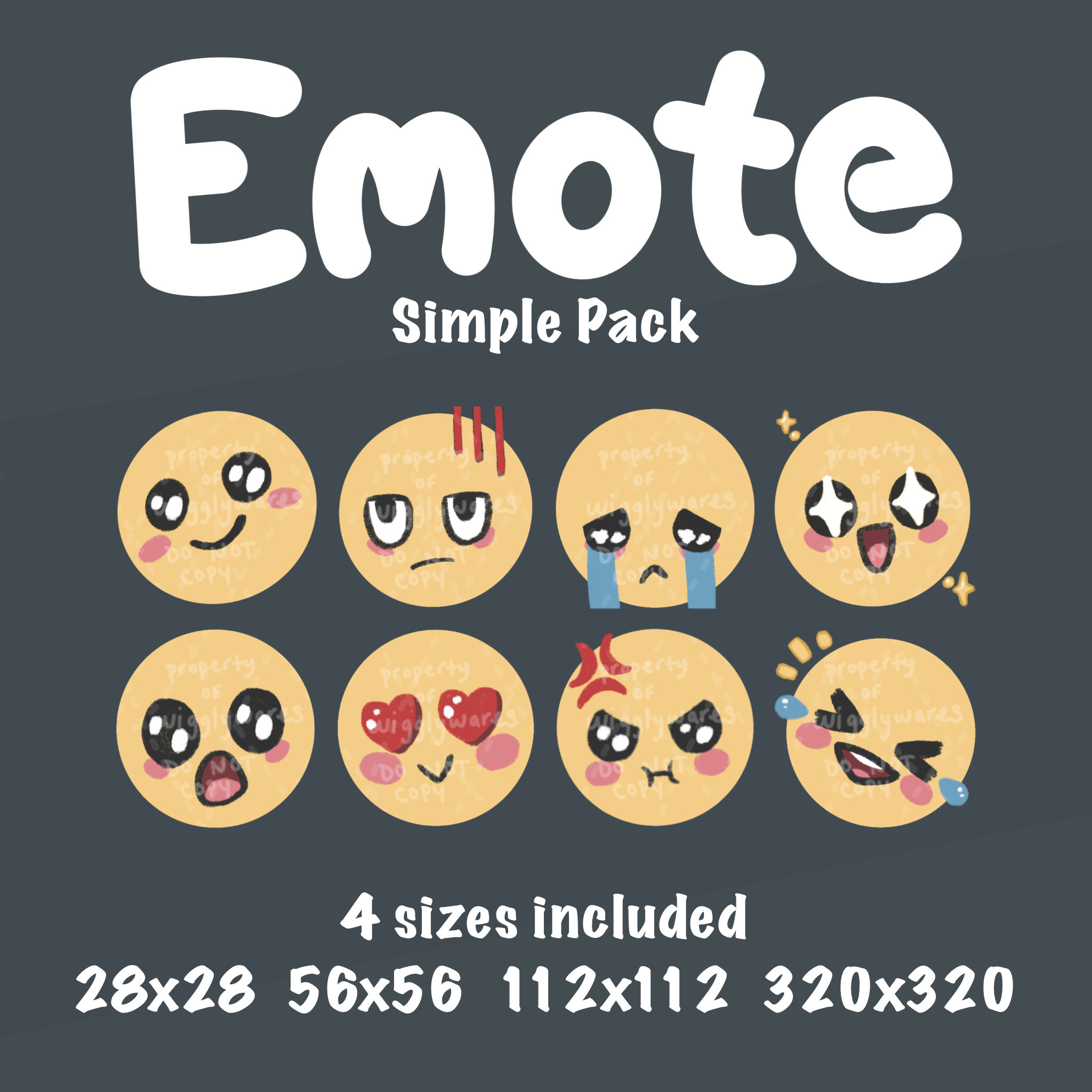 Digital Emojis / Twitch / Discord / Kick / Messaging / Digital - Etsy