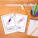 Color Flashcards, Printable Preschool Colors Sorting Cards Activity for ...