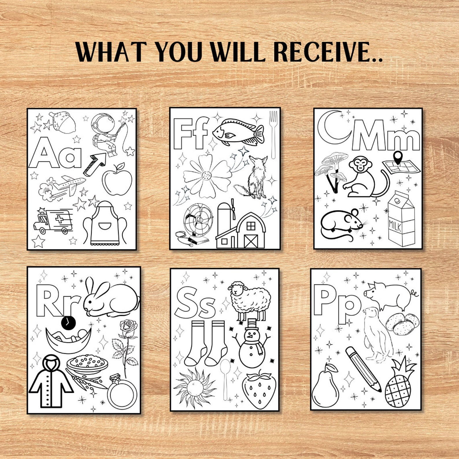 Alphabet Letters Coloring Pages Printable Abc Color Pages, Coloring ...
