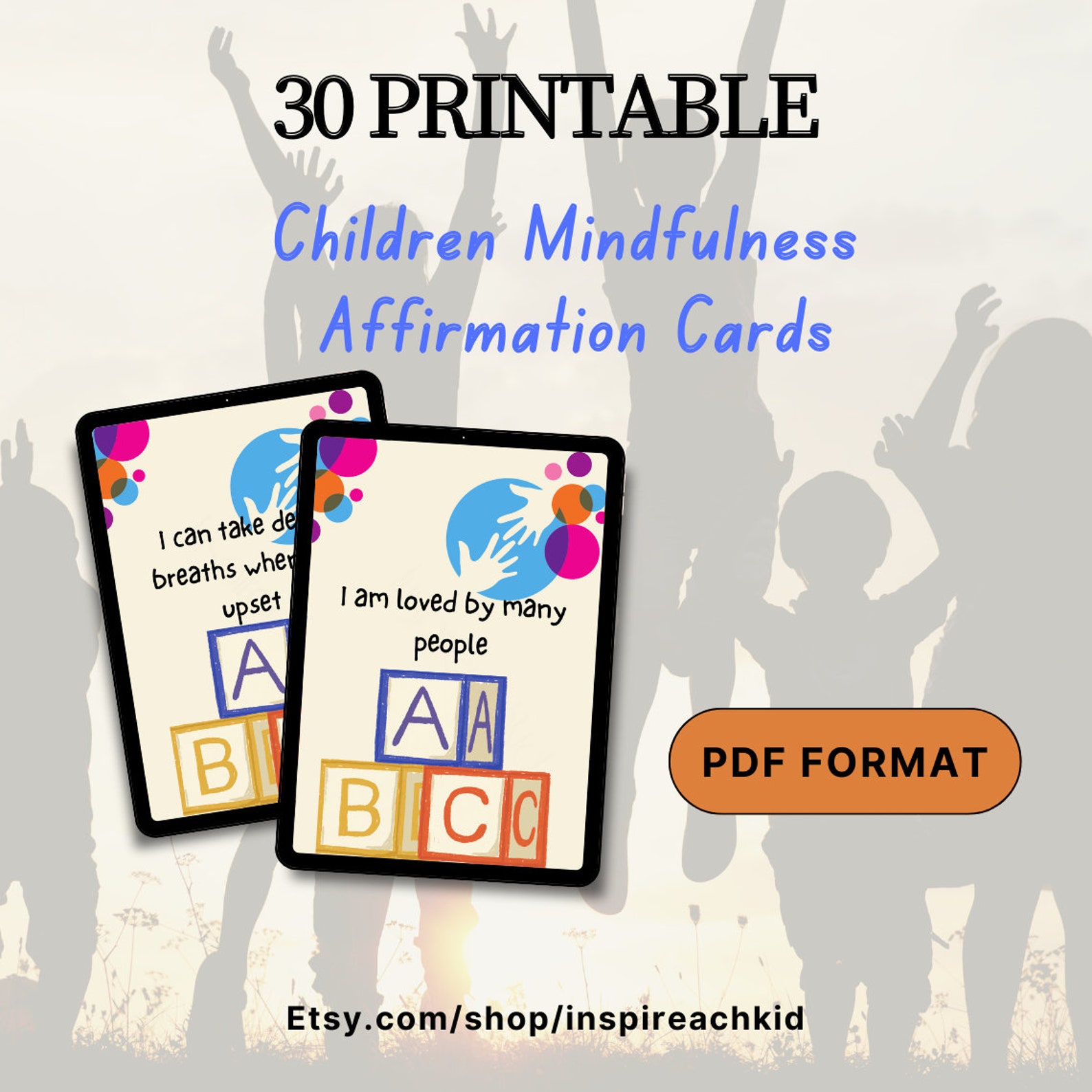 Daily Positive Affirmation Preschool Activity, Montessori Printable ...