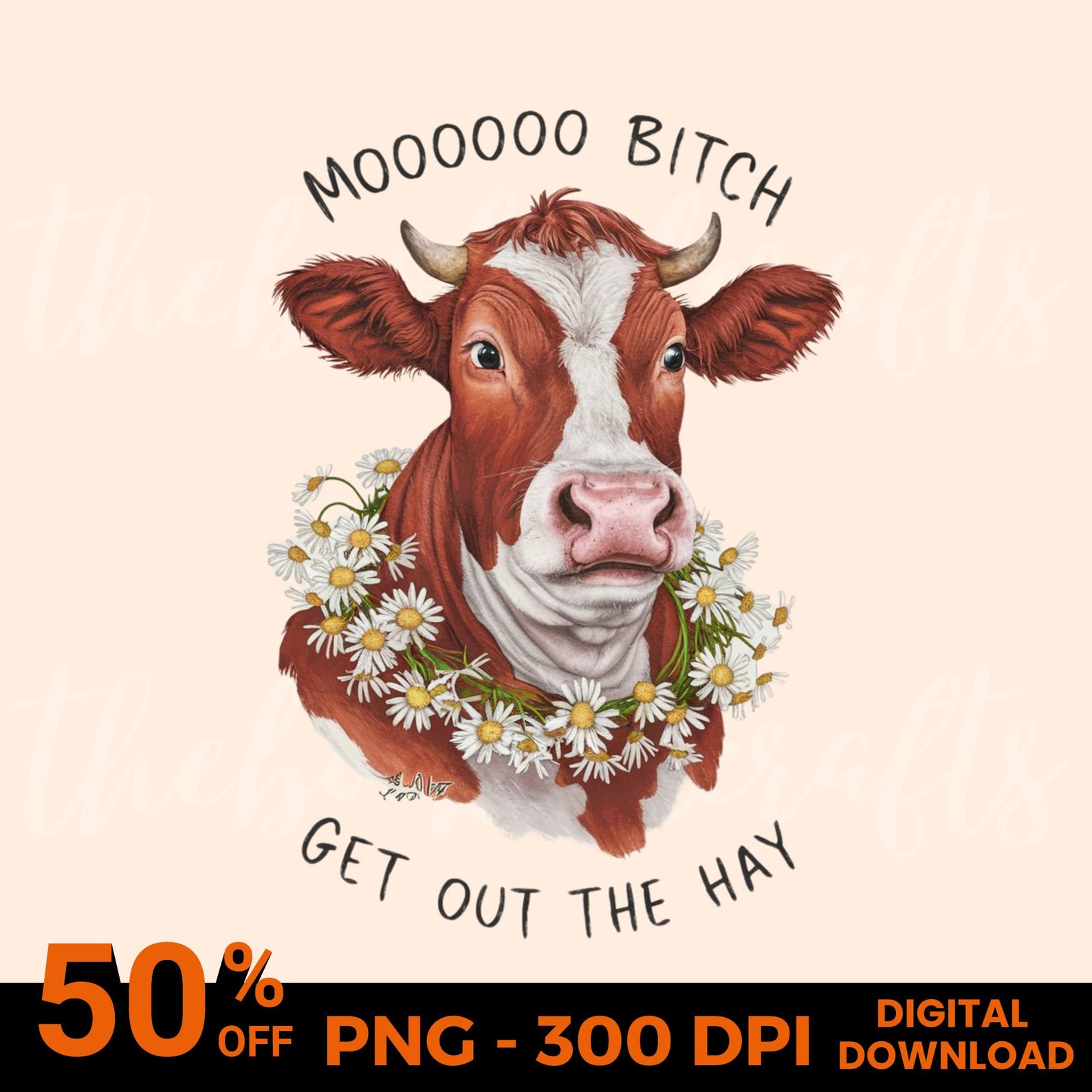 Funny Cow PNG, Sarcastic Cow PNG SVG Clipart for Shirt Designs ...