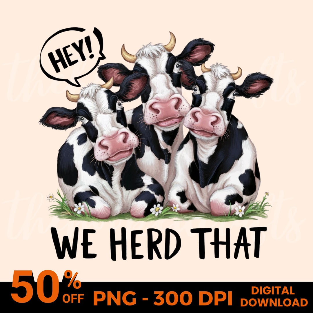 Funny Cow PNG, Sarcastic Cow PNG SVG Clipart for Shirt Designs ...