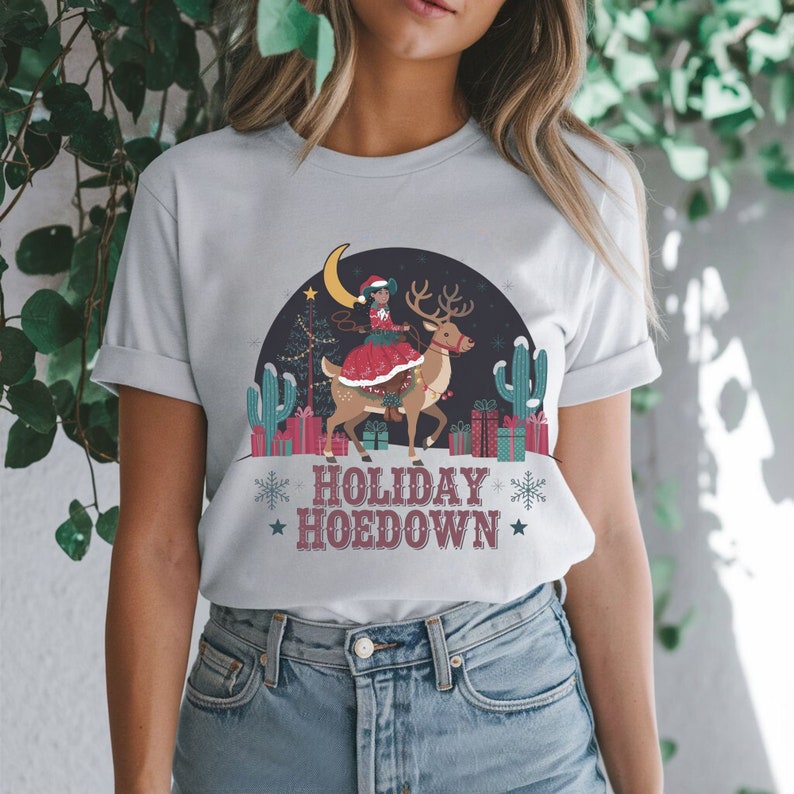 Holiday Hoedown PNG, Vintage Christmas Prints, Holiday Png Designs ...