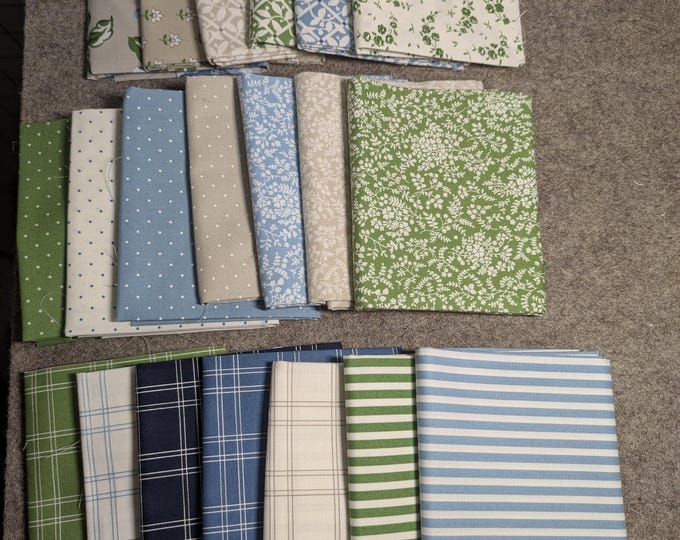 Shoreline Fat Quarter Bundle (20 Pcs) by Camille Roskelley for Moda ...
