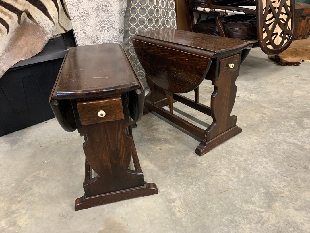 Heirloom Ethan & Allen Folding Table - Etsy