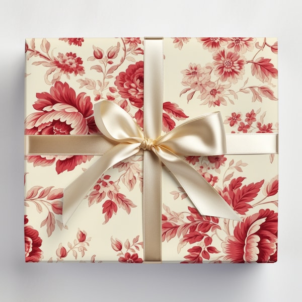 French Provincial Wrapping Paper - Etsy