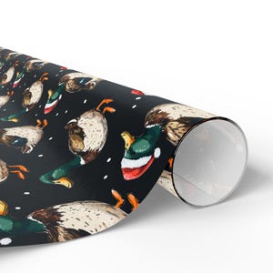 Mallard Duck Wrapping Paper Roll Duck Hunting Gift Wrapping Roll ...