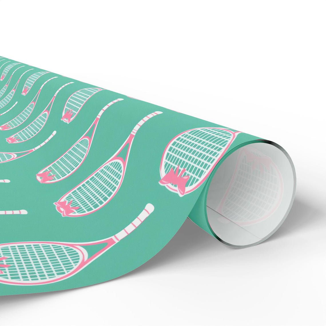 Pickleball Wrapping Paper Roll for Pickleball Lovers, Preppy Tennis ...