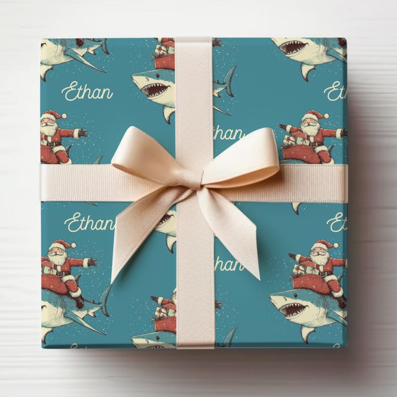 Funny Christmas Wrapping Paper - Etsy