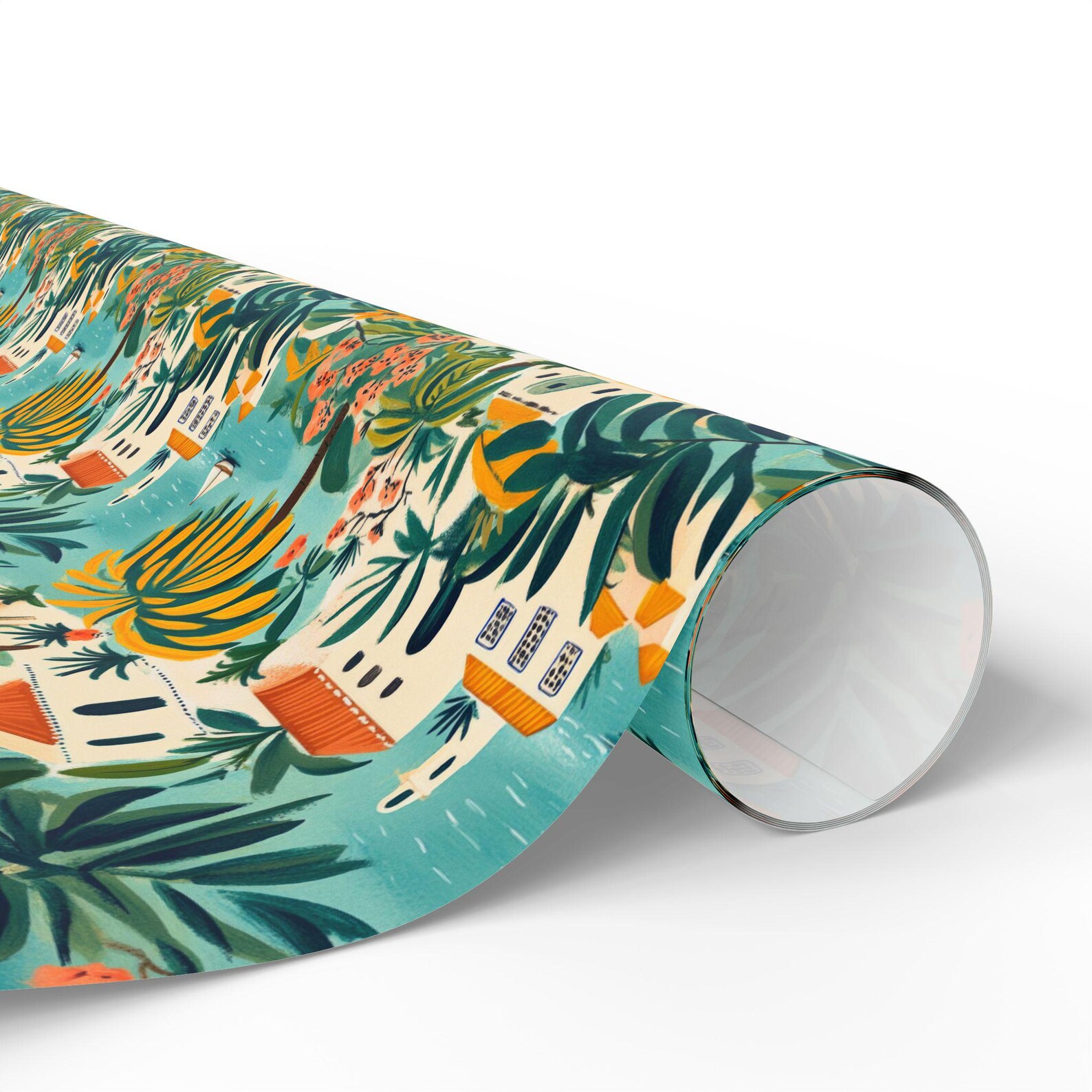 Positano Wrapping Paper Roll Italian Gift Wrap Roll, Gift Wrapping Roll ...