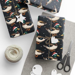 Mallard Duck Wrapping Paper Roll Duck Hunting Gift Wrapping Roll ...