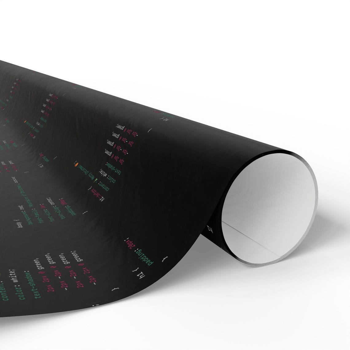 Computer Programmer Wrapping Paper Coder Christmas Gift Wrap for Nerds ...