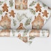 Gingerbread Man Wrapping Paper Gingerbread Man Gingerbread - Etsy