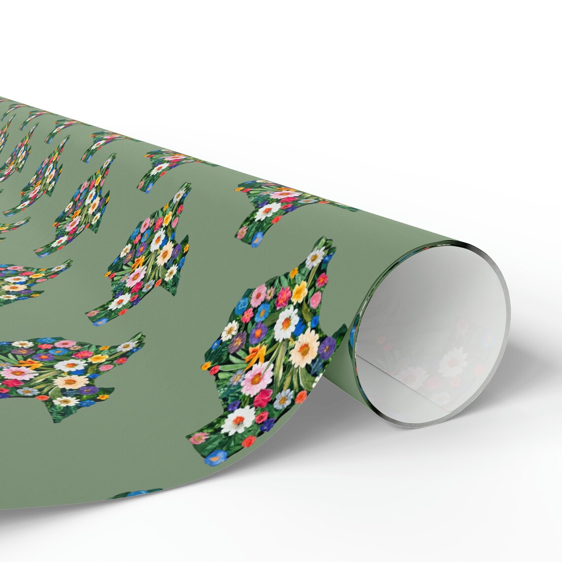Texas Wrapping Paper Texas State Gift Wrap Texas State Gift Wrapping ...