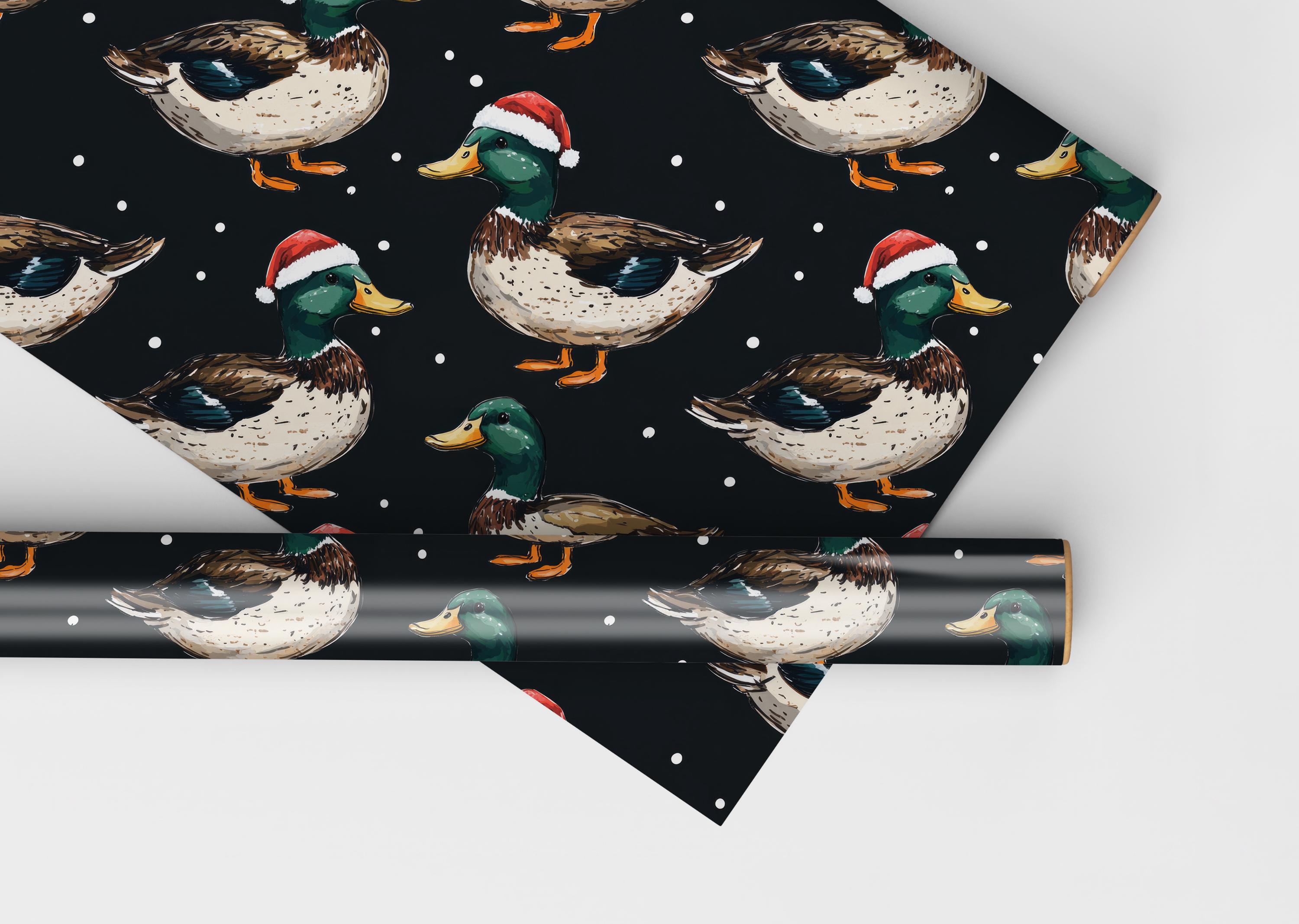 Mallard Duck Wrapping Paper Roll Duck Hunting Gift Wrapping Roll ...