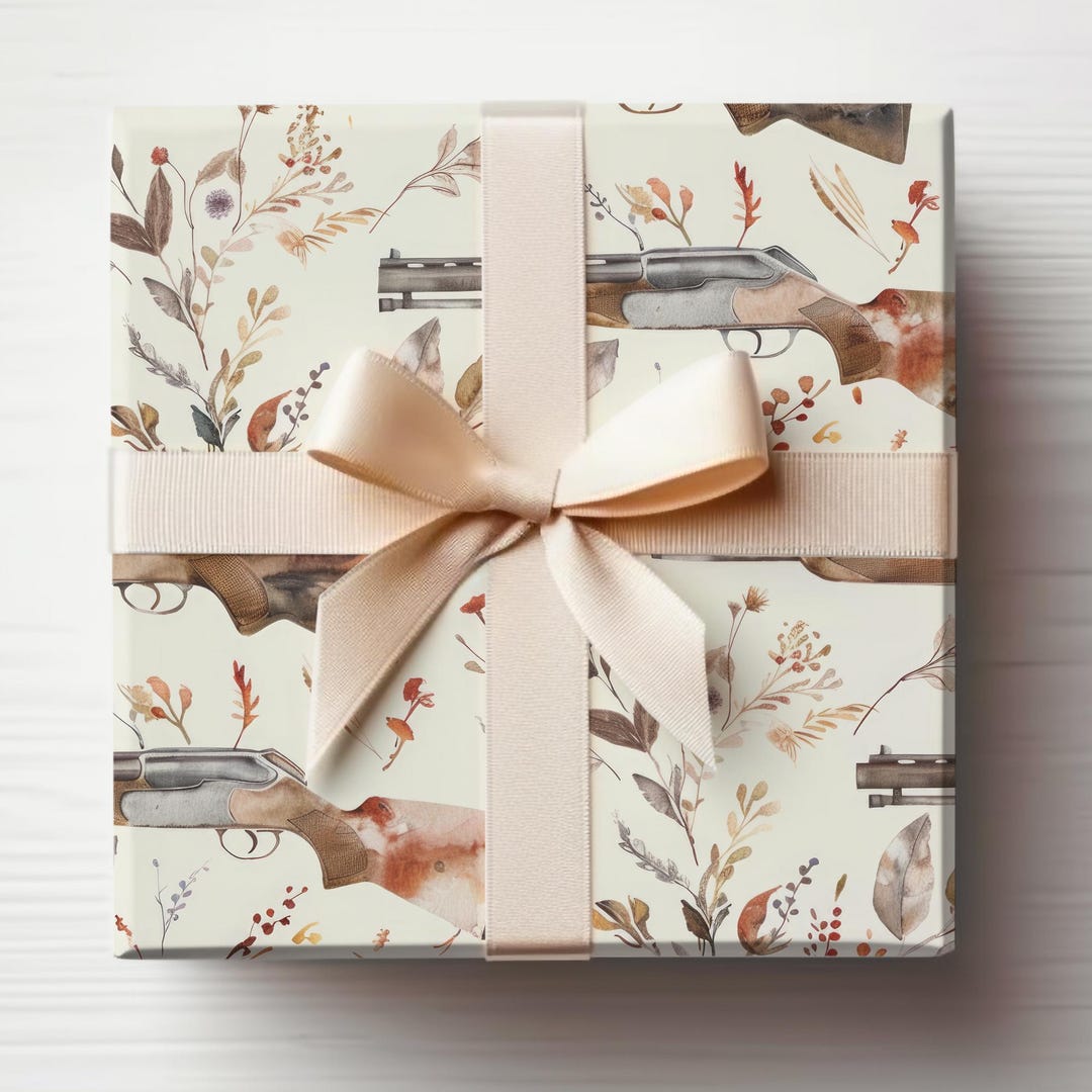 Hunting Wrapping Paper for Men, Wrapping Paper for Husband, Gift Wrap ...