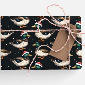 Mallard Duck Wrapping Paper Roll Duck Hunting Gift Wrapping Roll ...
