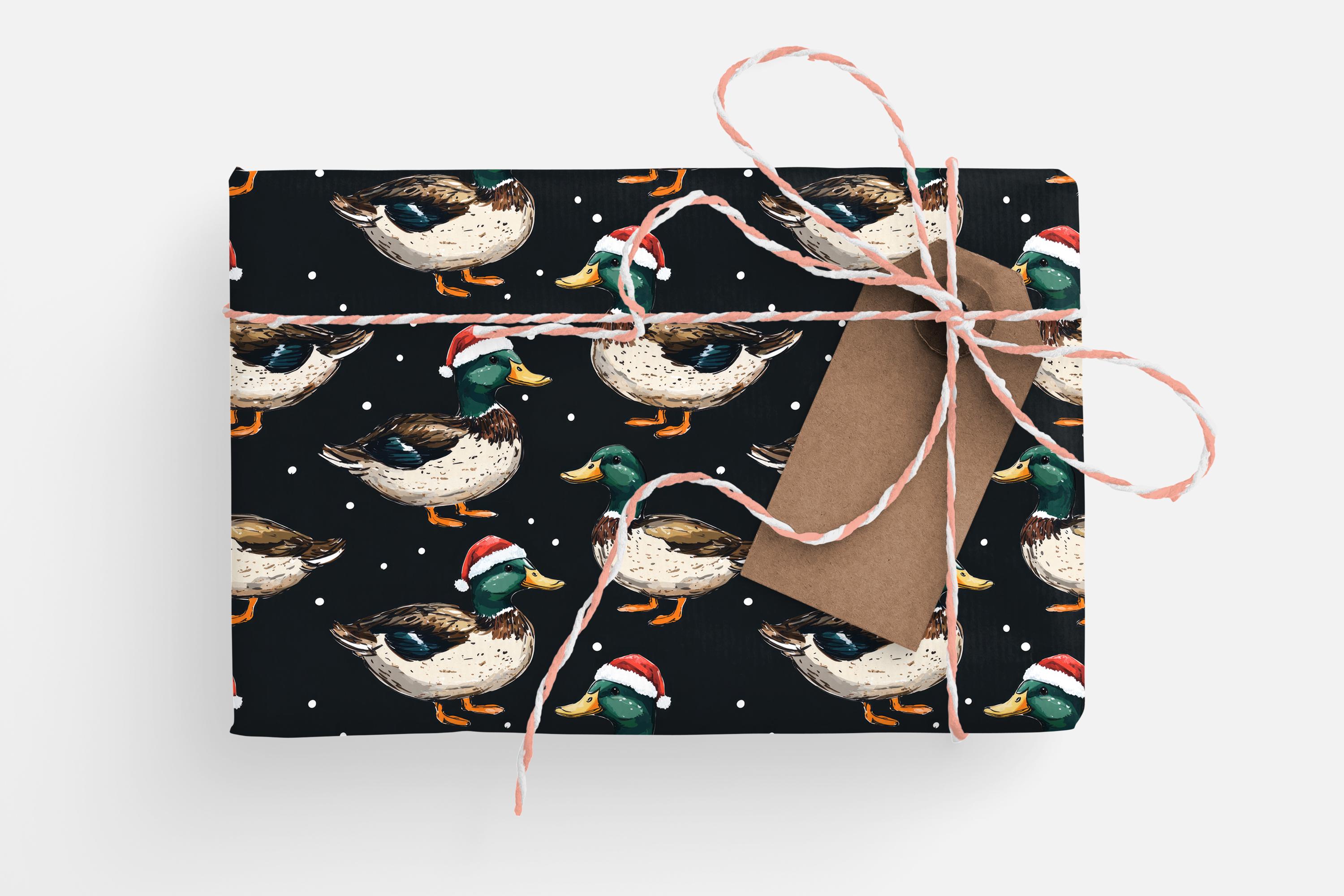 Mallard Duck Wrapping Paper Roll Duck Hunting Gift Wrapping Roll ...