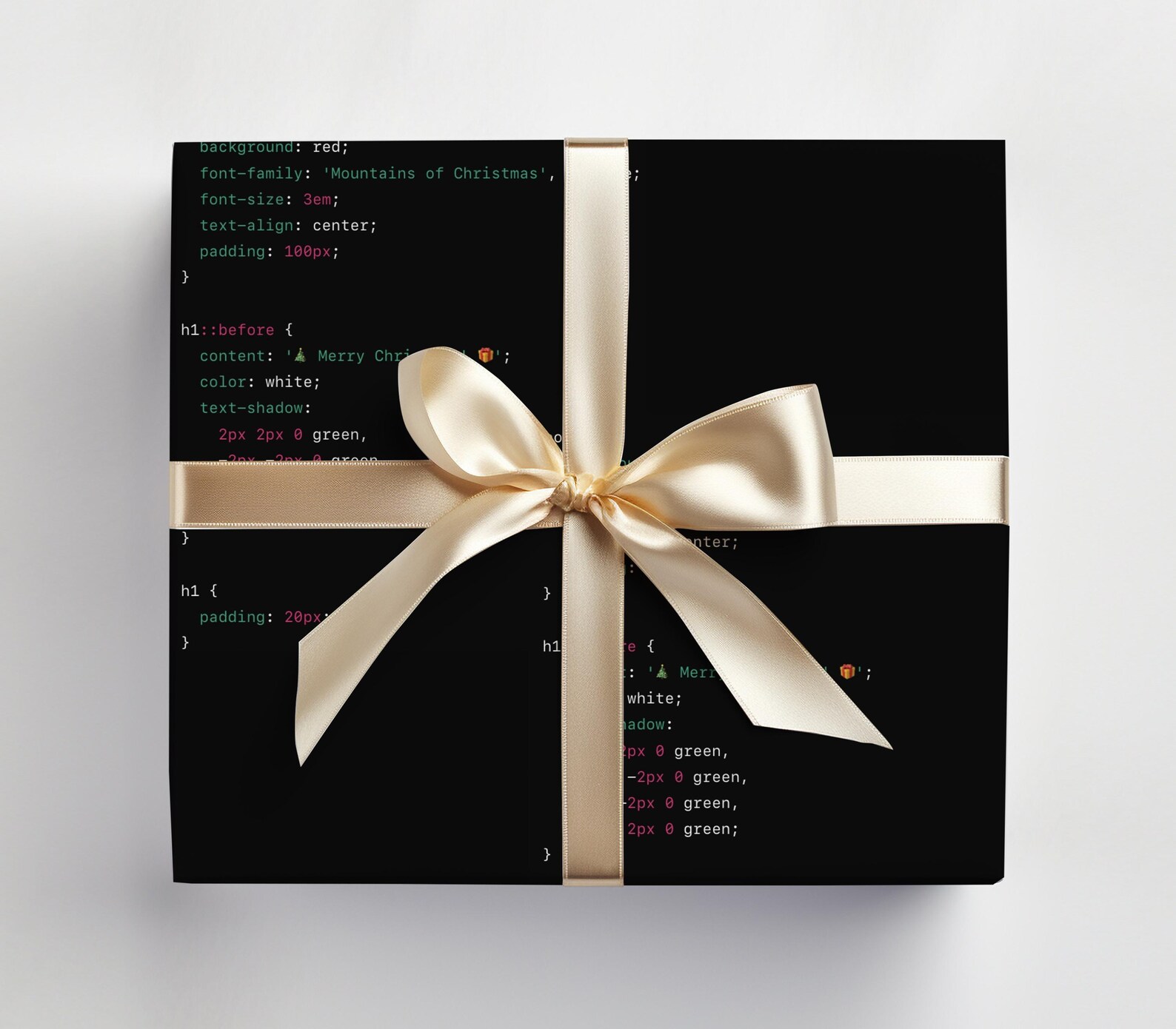 Computer Programmer Wrapping Paper Coder Christmas Gift Wrap for Nerds ...