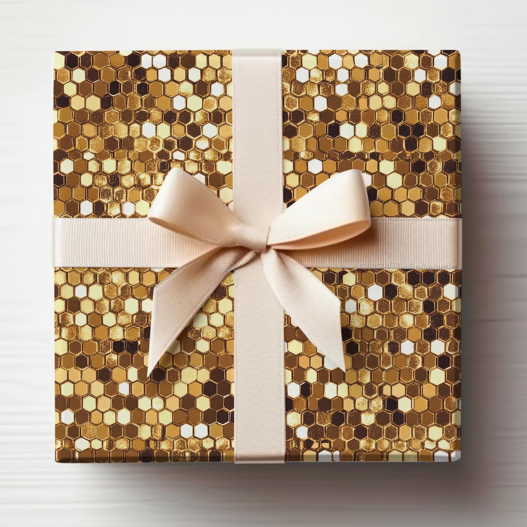 Gold Glitter Wrapping Paper Gold Sequin Wrapping Paper Roll Gold ...