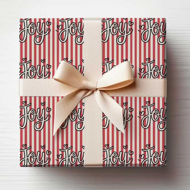 Joy Wrapping Paper - Etsy