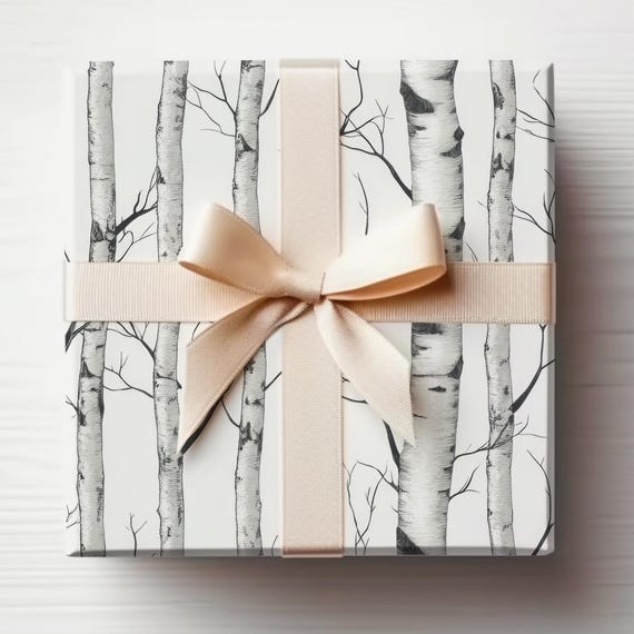 Birch Bark Paper Roll