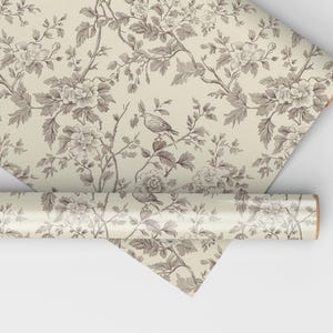 Vintage French Toile Wrapping Paper Paper Elegant Wedding Wrapping ...