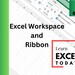 02 Ebook - Excel Workspace and Ribbon, Learn Excel Today, Excel Tutorial Chapter 2, Short ...