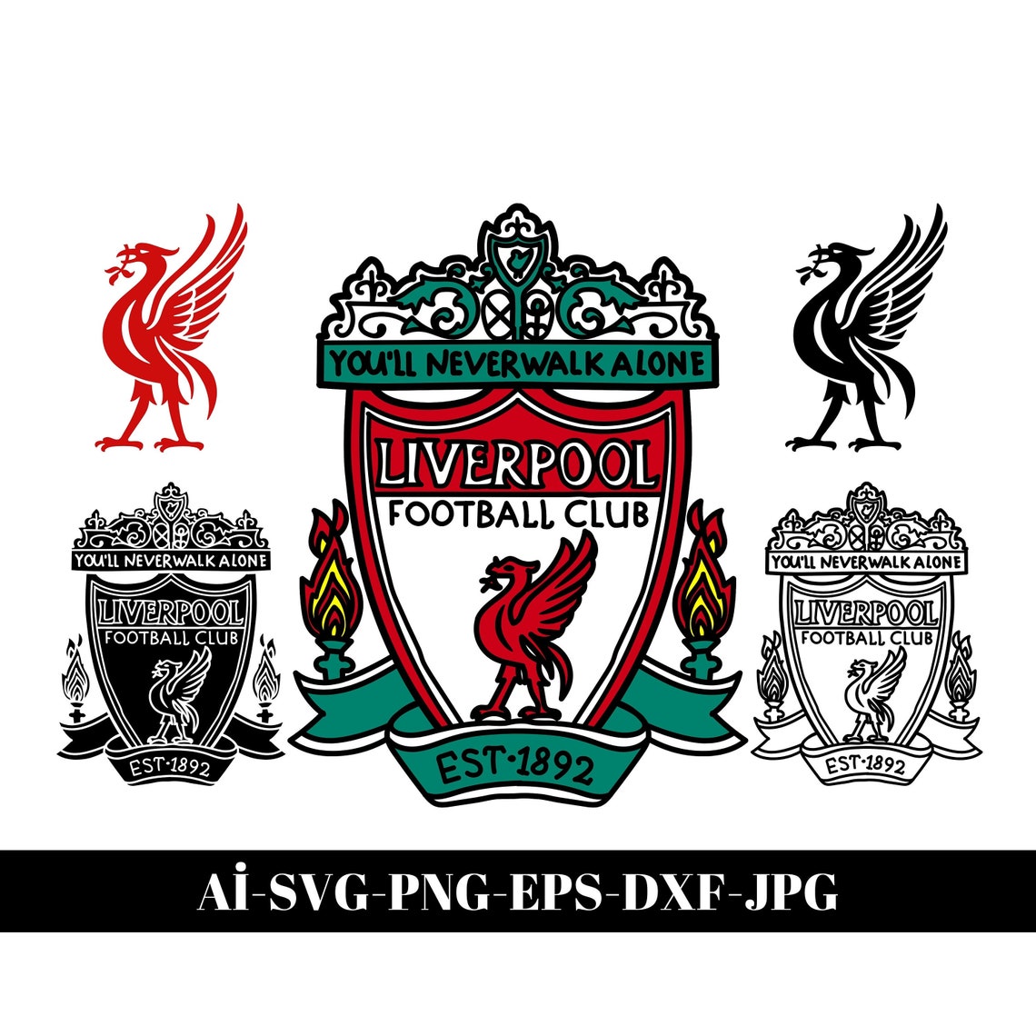 Liverpool Svg, Digital Vector File, Svg Designs, Football Svg, SVG, PNG ...