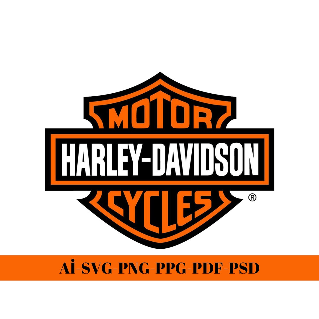 Harley Logo Cut File Motorcycles Svg Sticker Svg Files - Etsy Canada
