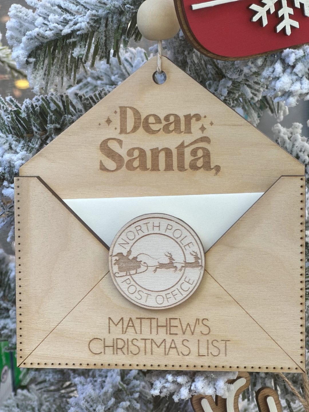 Dear Santa Christmas List - Etsy