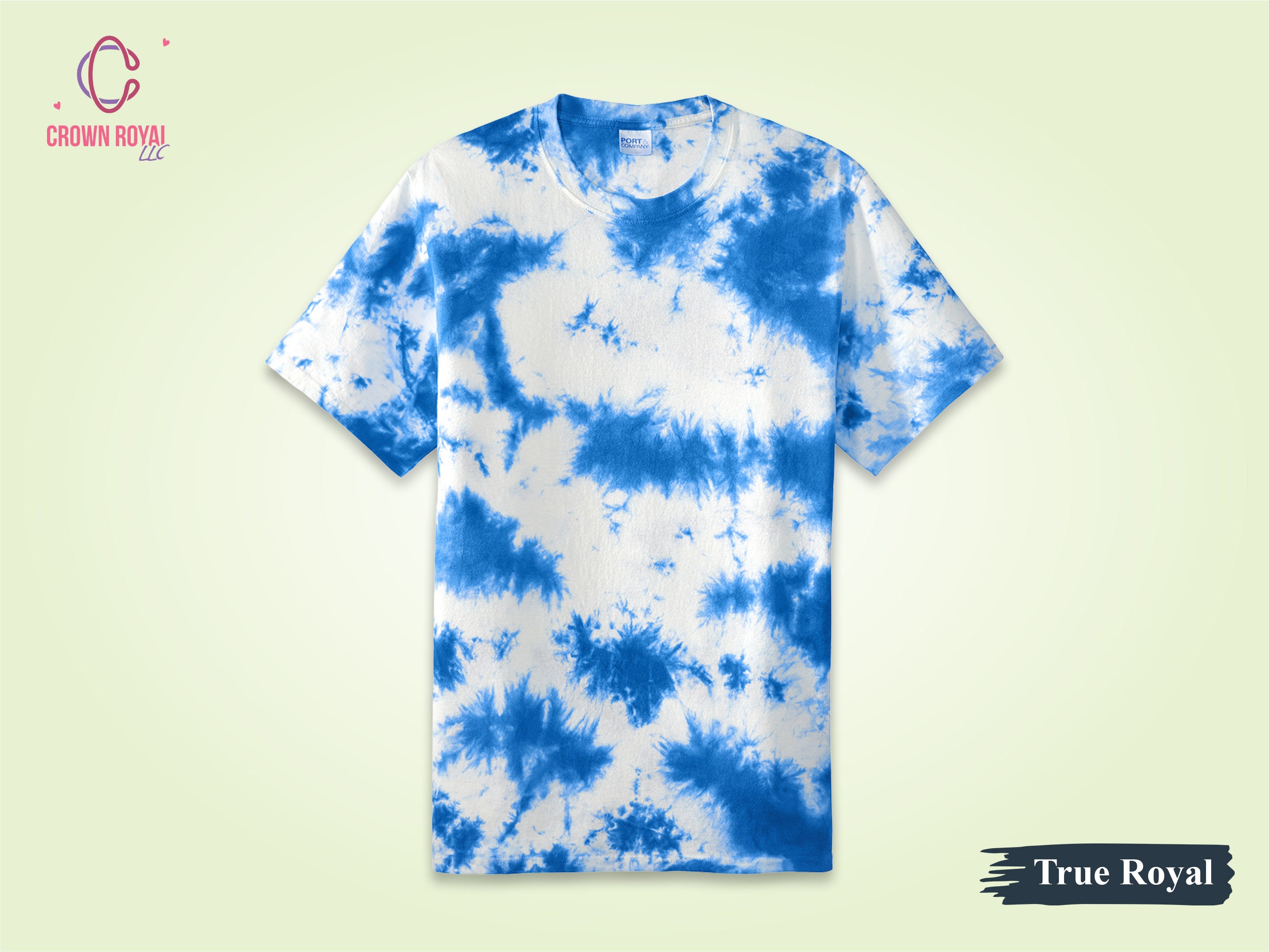 Crystal Tie Dye Tee Shirt, Comfort Colors Soft Cotton Tshirt, Summer ...