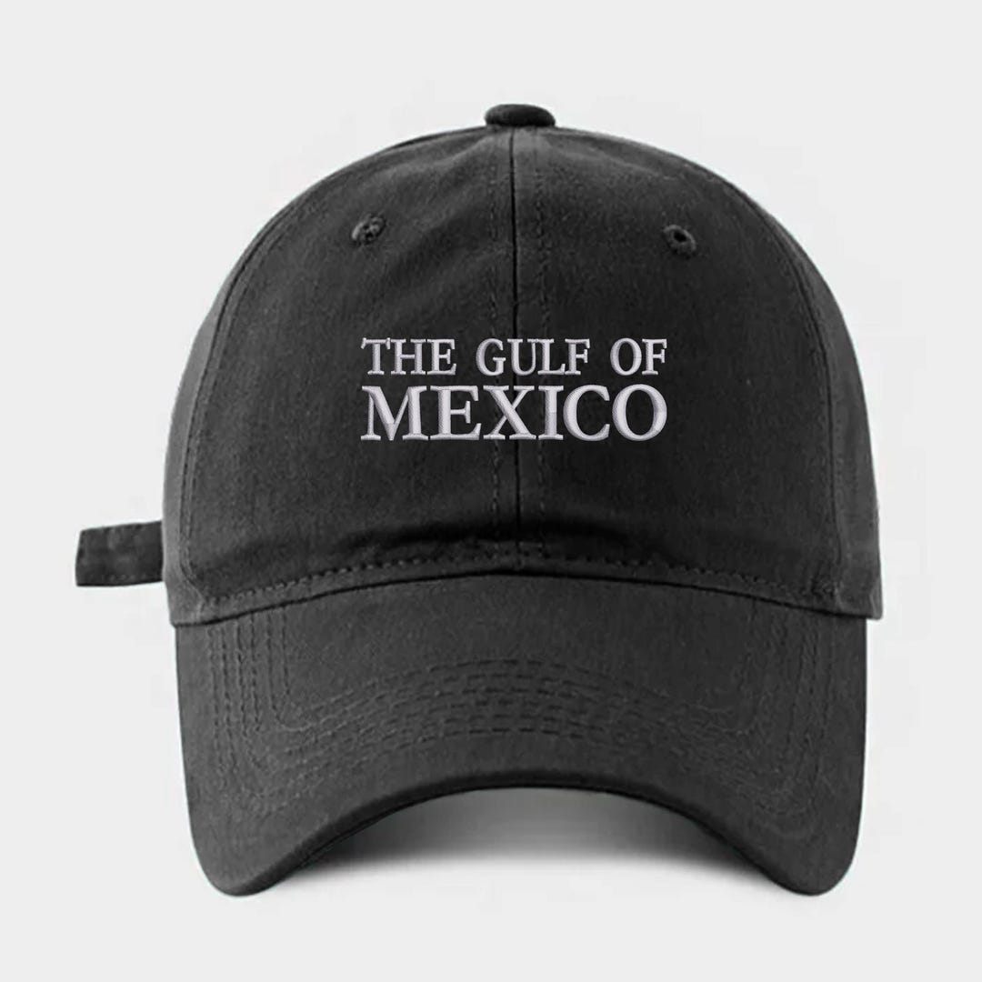The Gulf of Mexico Hat, Democrat Anti America Trump Cap, Gulf of Mexico ...