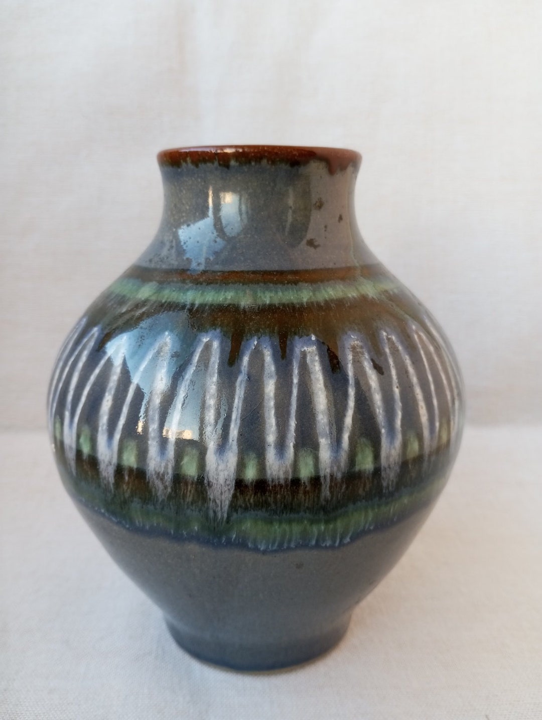 Soviet Vintage Gift Ceramic Vase LKSF. - Etsy