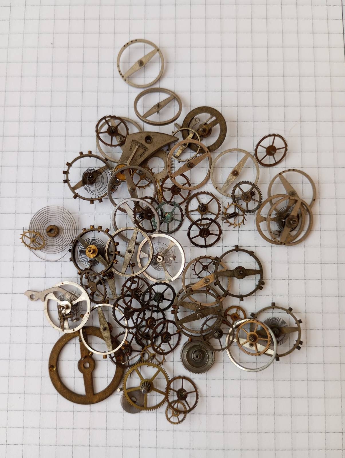 Vintage Spare Parts for Watches, Watch Mechanisms, Soviet Watches ...