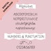 Teacher Study Digital Cute Planner Font Handwritten Font Goodnotes ...