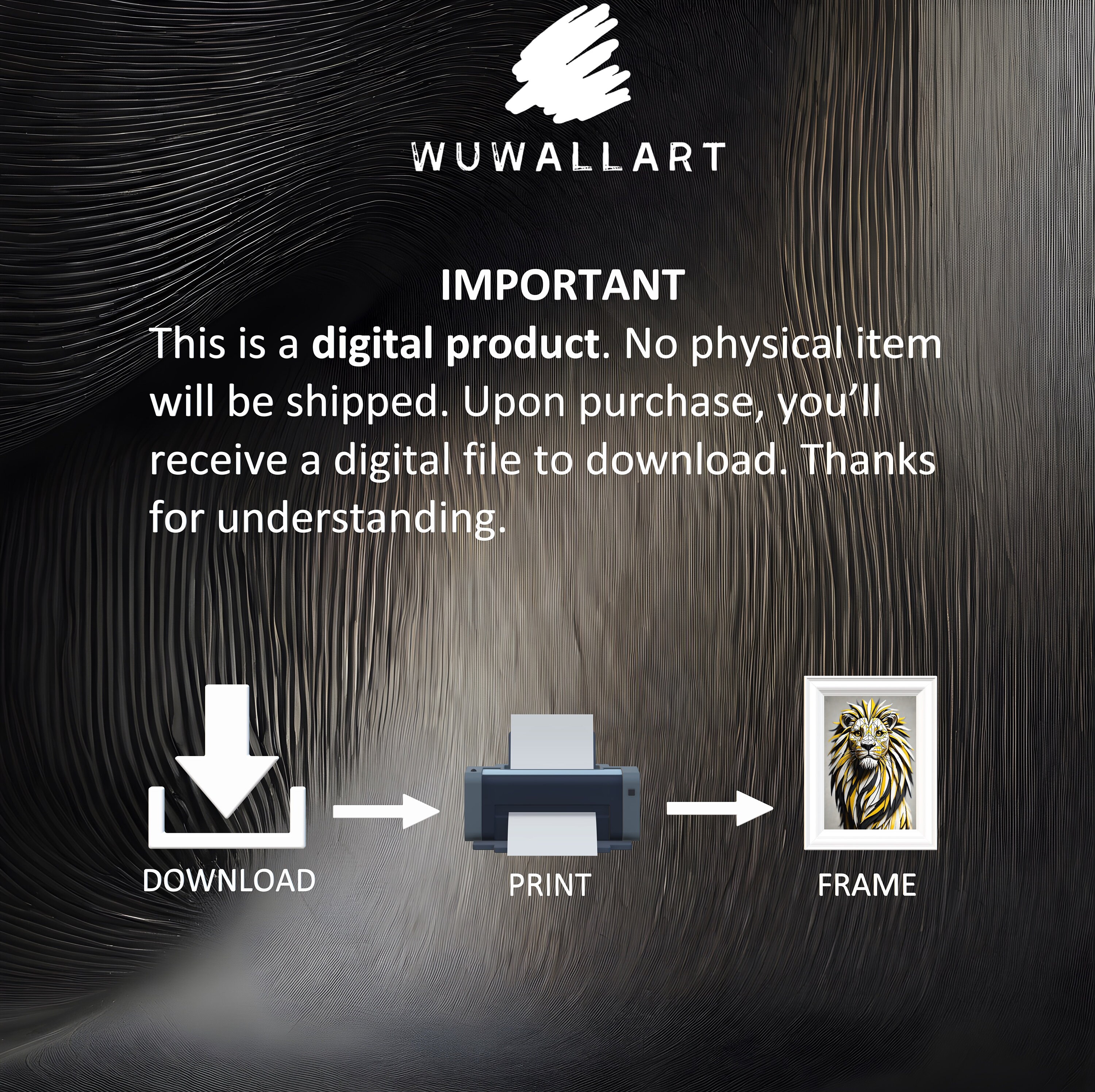 Bold Abstract Color Splash Digital Art - Modern Wall Decor for Home ...