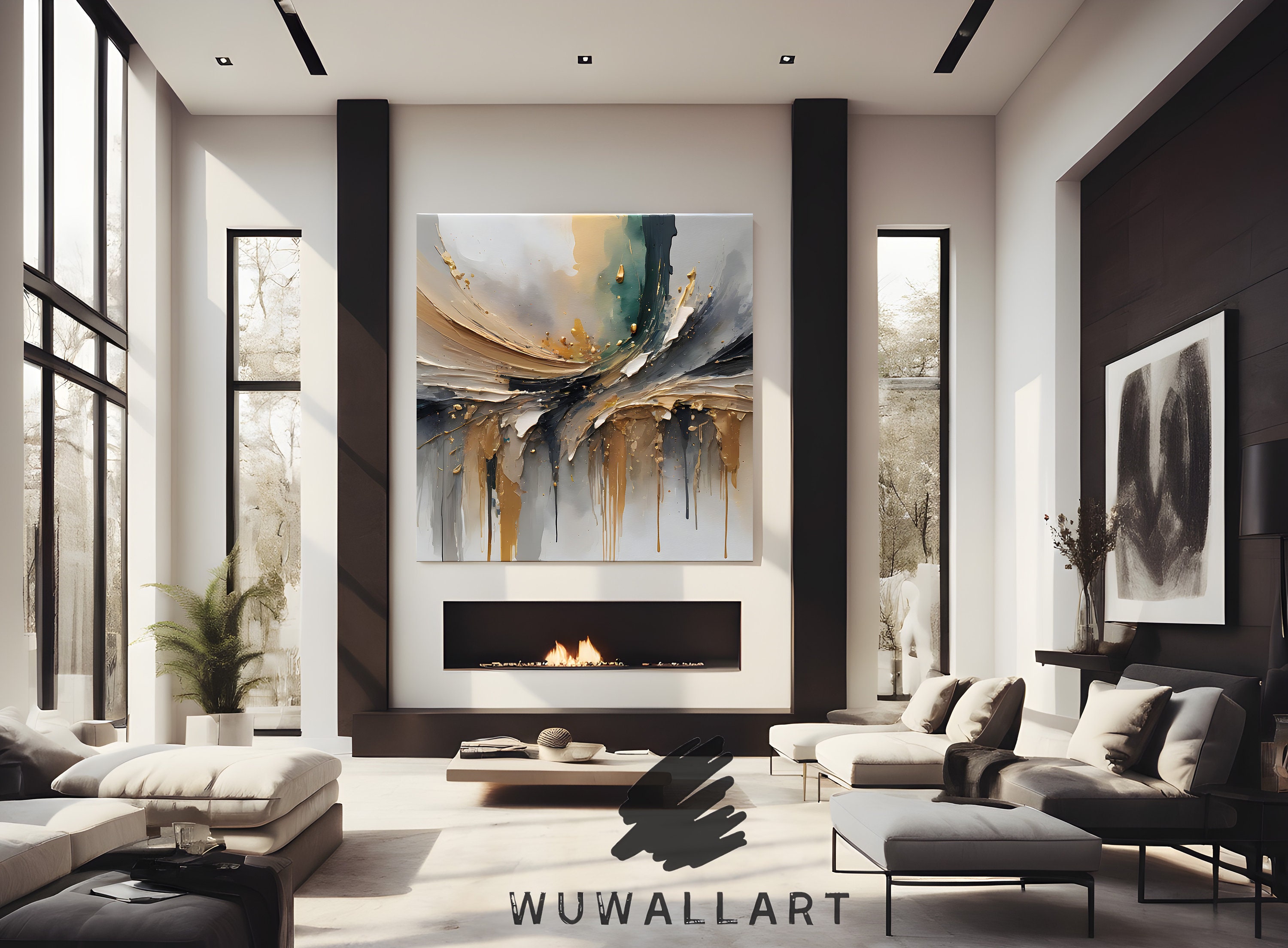 Modern Wall Art Print | Abstract Art Prints | Abstract Print | Abstract ...