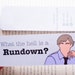 What the Hell is A Rundown? Jim Inspired Bookmark | Laminated | Book ...
