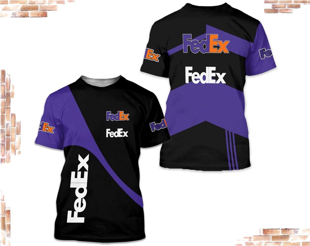 Vintage Fedex Ground 3D Shirt, Fedex Express 3D Shirt, Fedex 3D Shirt ...
