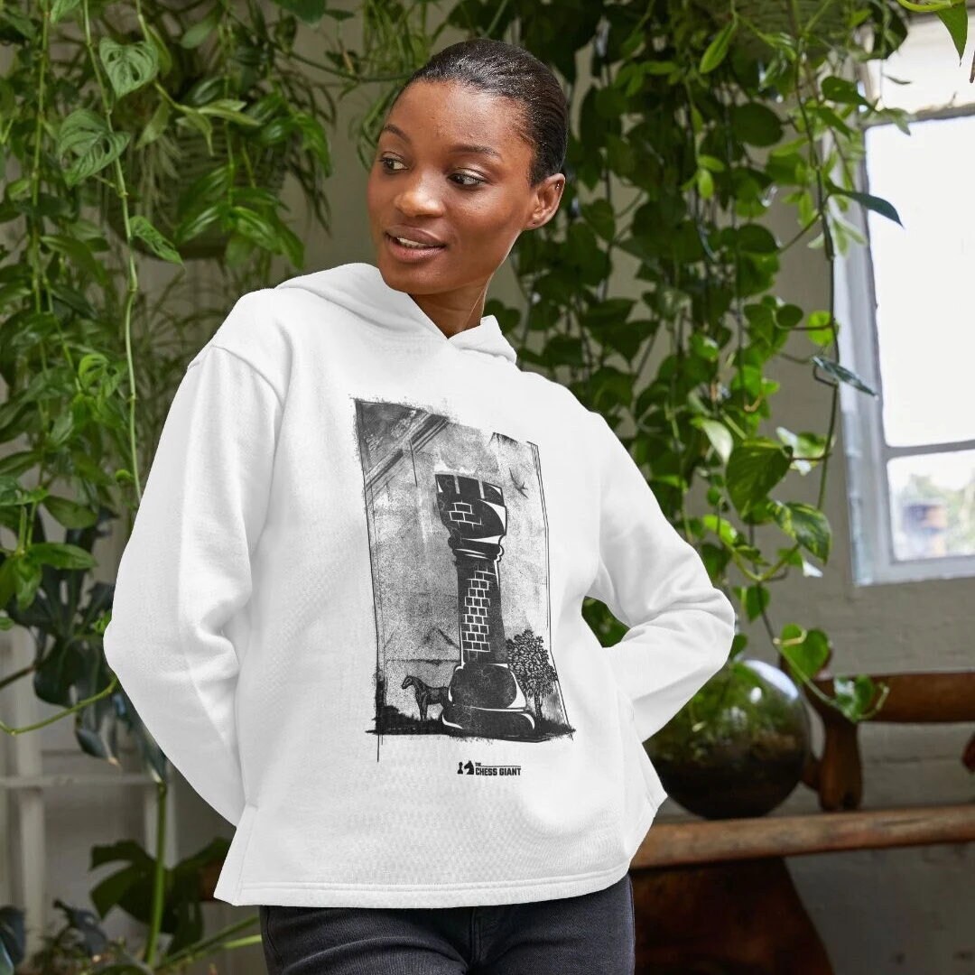 Grunge Chess: Medieval Rook Women's Pullover Hoodie - Etsy