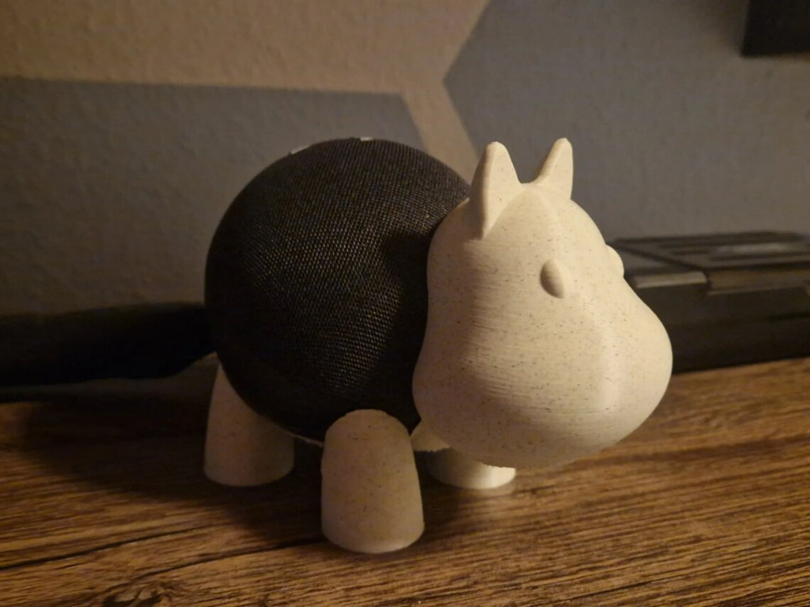 Echo Dot 4 Stand Alexa Mount Hippo - Etsy