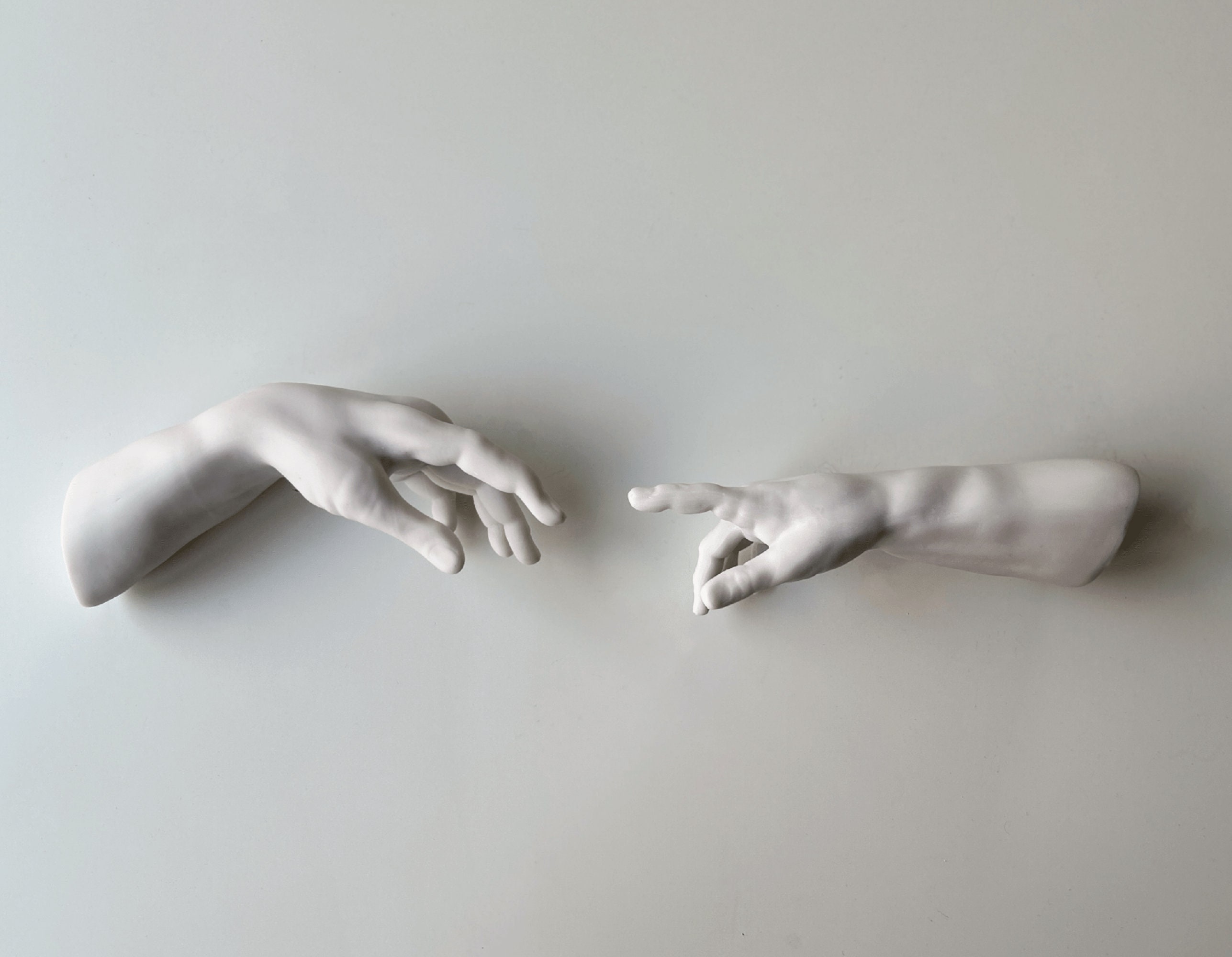 Creation of Adam Wall Sculpture, 22 Cm/8.6 In, God's Hand Wall Decor ...
